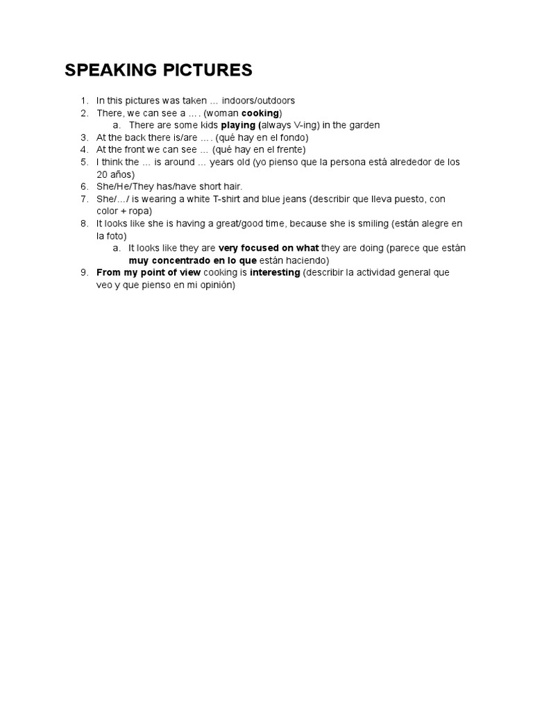 Speaking Pictures English | PDF | Language Arts & Discipline