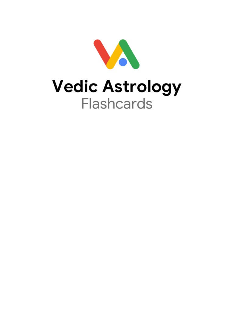 Vedic Astrology Flashcards Overview | PDF