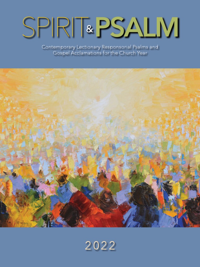 Spirit And Psalm 2022 Elec Printable Book PDF Worship Catholic