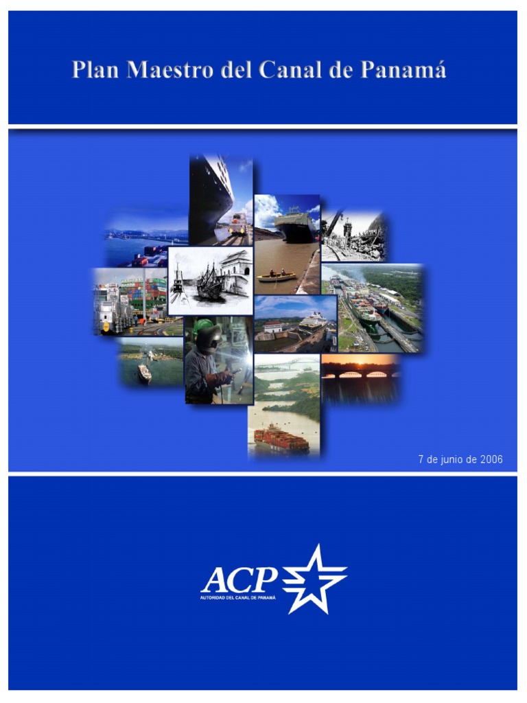 Acp Plan Maestro | PDF | canal de Panama | Canal