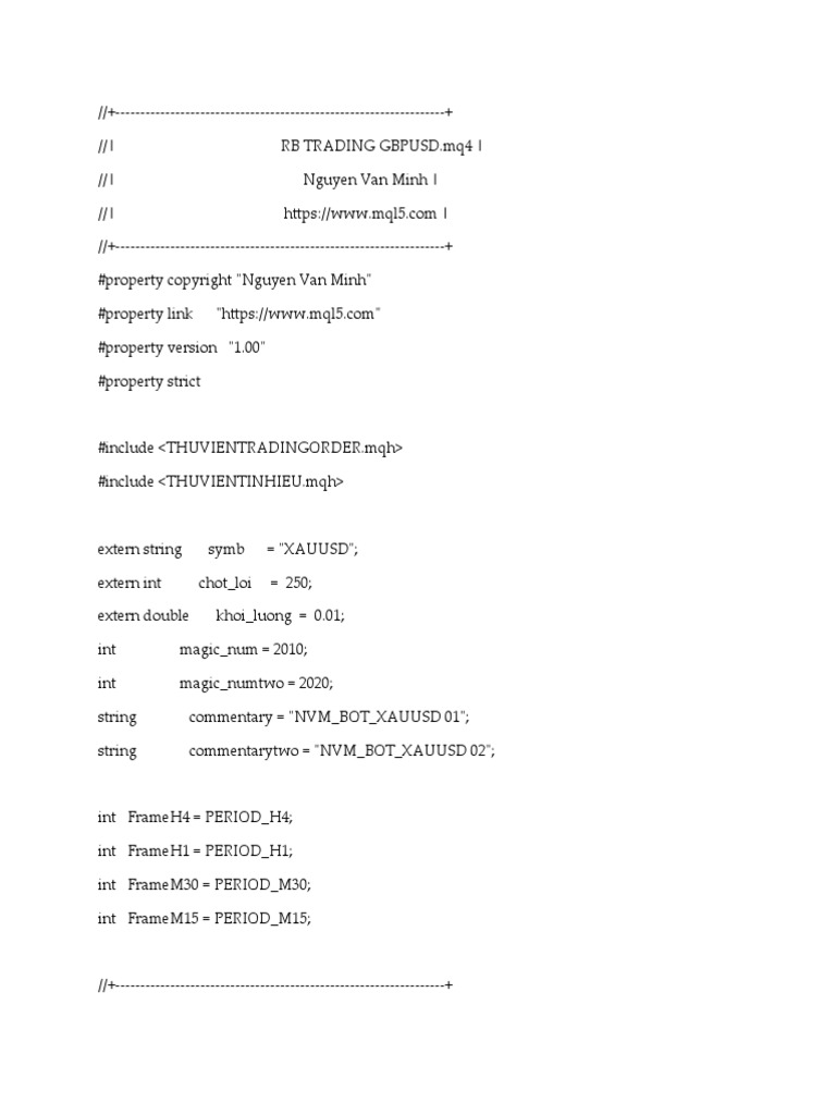 Trading Full Gold | PDF | Computer Programming | Software Engineering