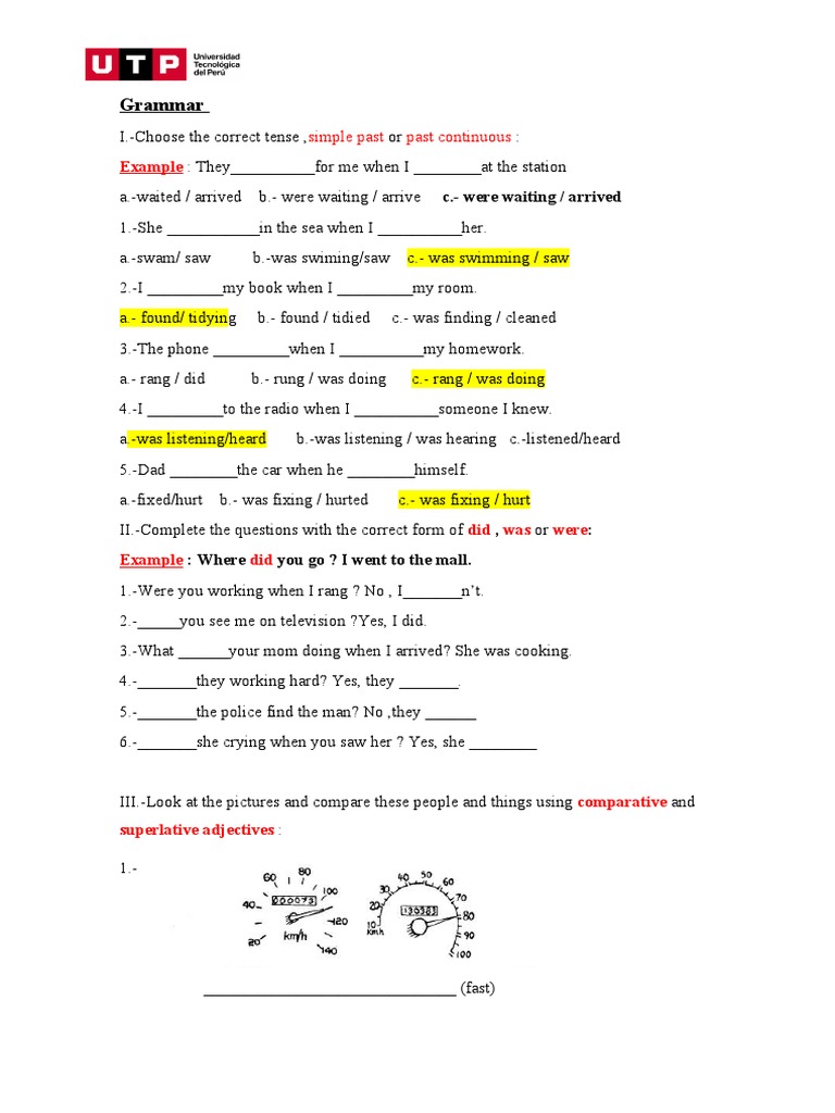Final Grammar Exercises Week 2 | PDF | Self-Improvement