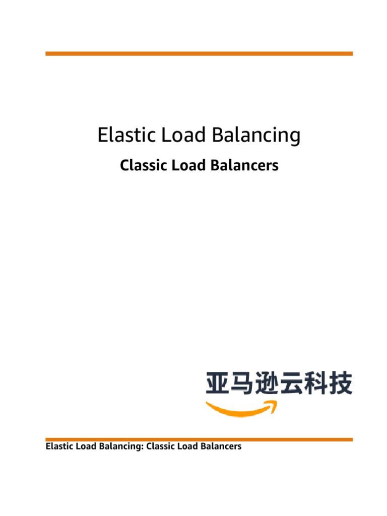 Elb Classic | PDF | Load Balancing (Computing) | Transport Layer Security