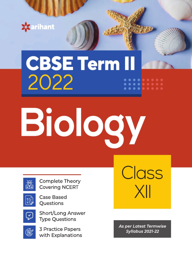 Arihant CBSE Biology Term 2 Class 12 | PDF | Immune System | Antibody
