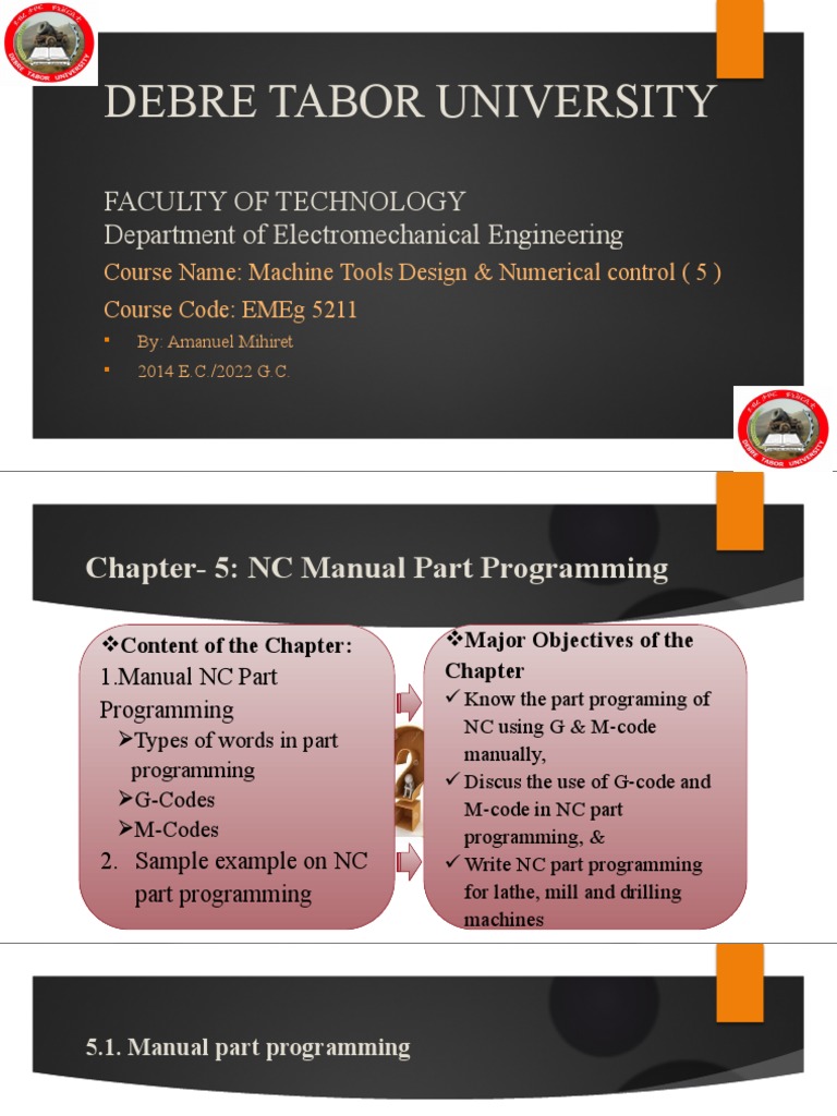 Debre Tabor University: Faculty of Technology Department of Electromechanical Engineering | PDF ...