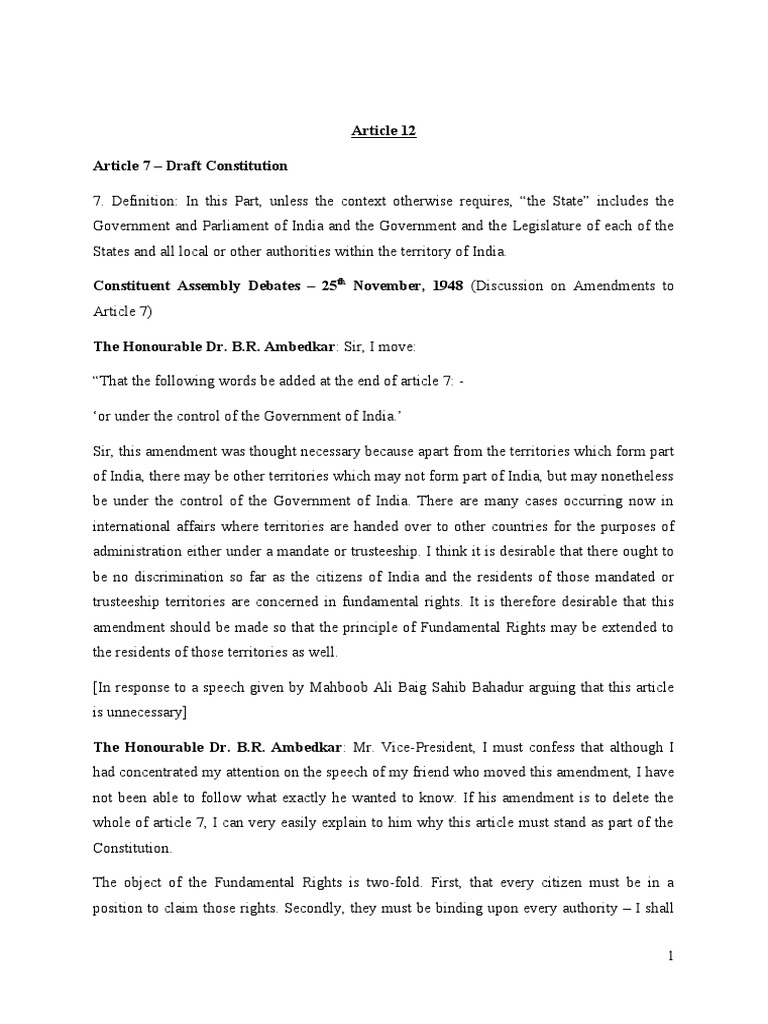 Article 12 - CAD Extract | PDF | Government | Common Law