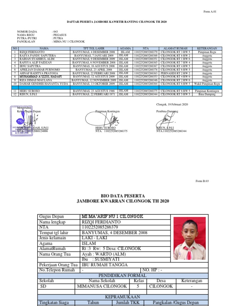 43 - Pegasus - Mima Nu 1 - Cilongok | PDF