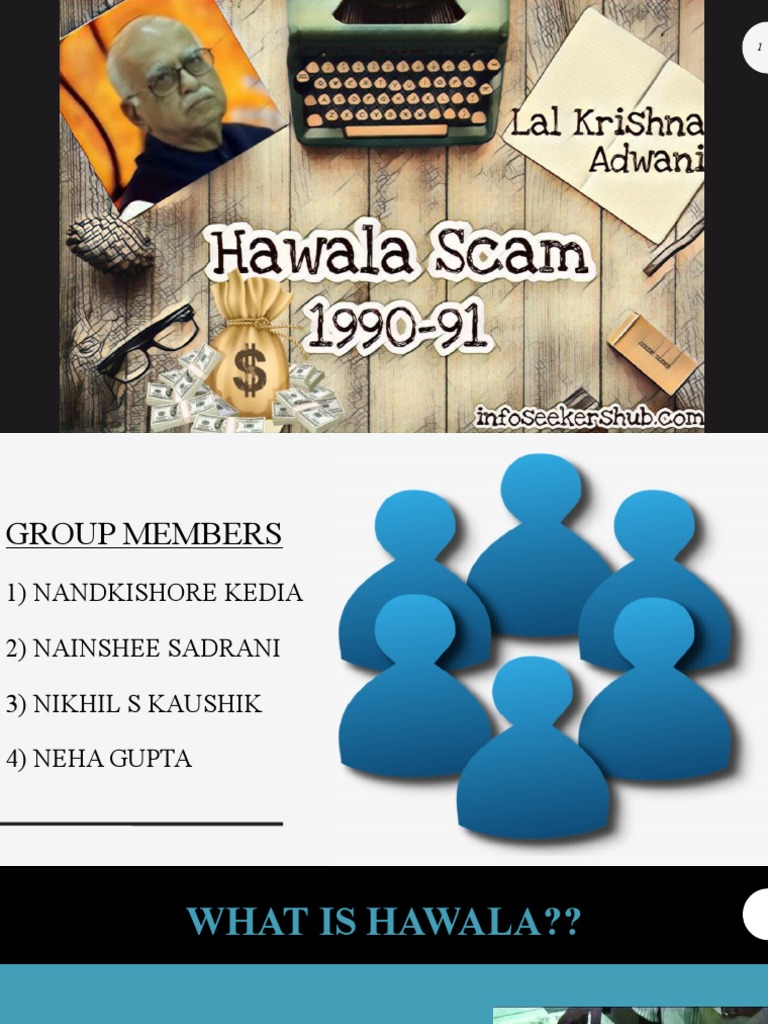 Topic-The Hawala Scam | PDF | Crime & Violence | Crimes