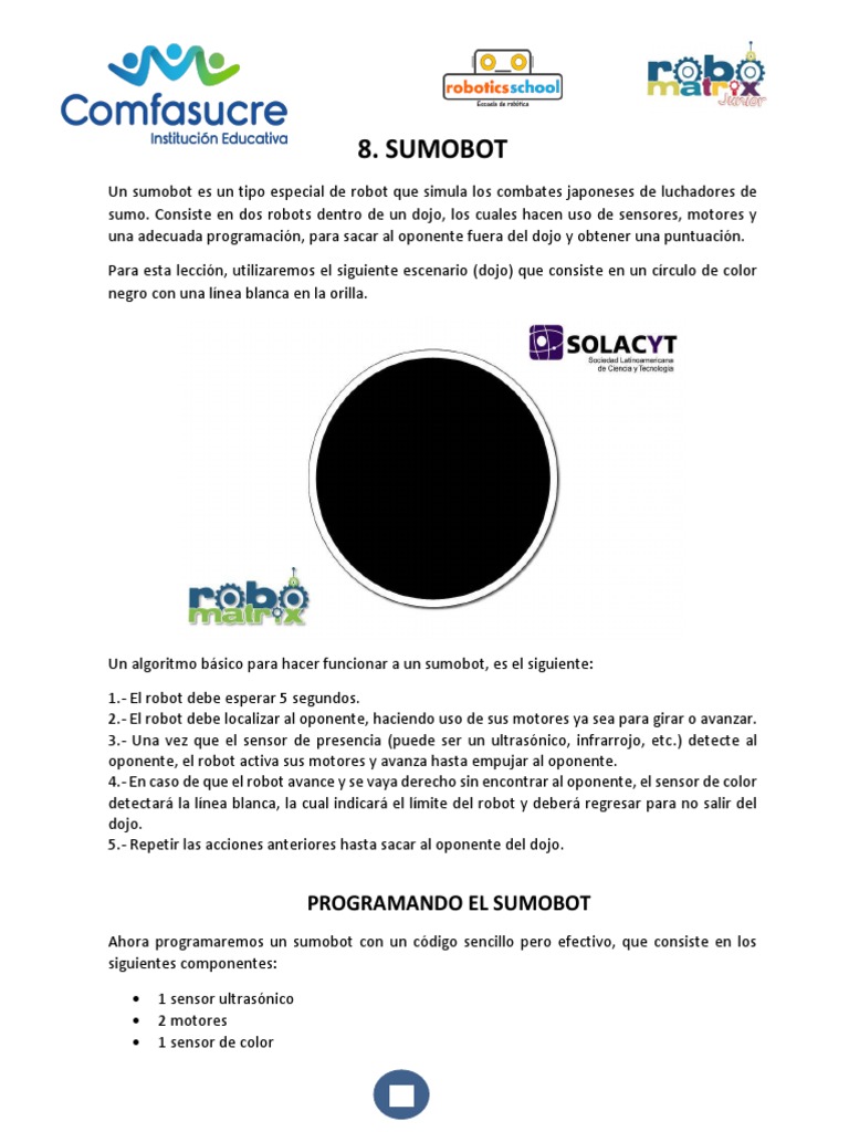 Retos Open Roberta | PDF | Robot | Robótica