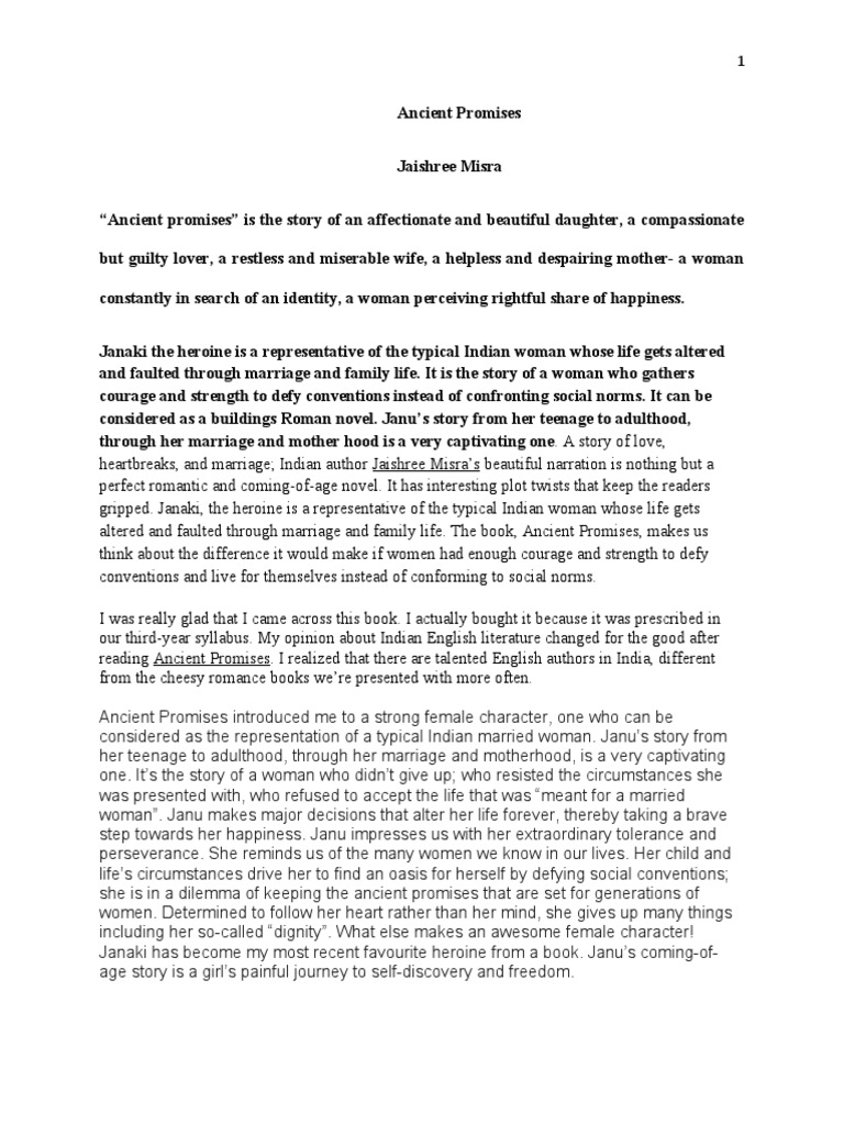 Ancient Promises | PDF | Romance Novels | Marriage