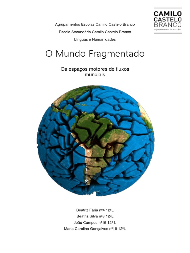 Um Mundo Fragmentado Grupo 4 12L | PDF | Cidade | Europa