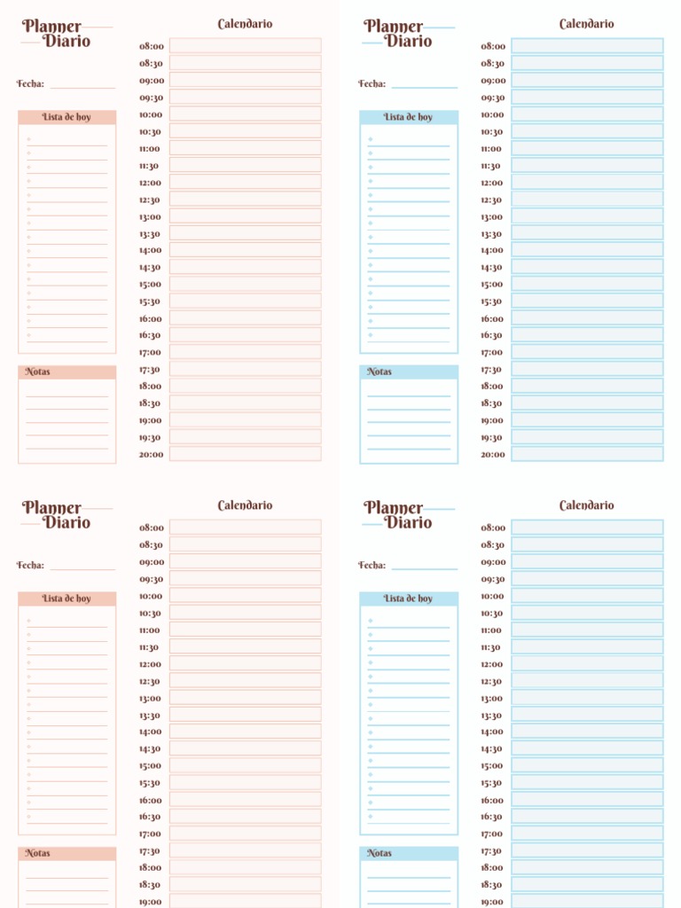 Planners - Day Planner | PDF