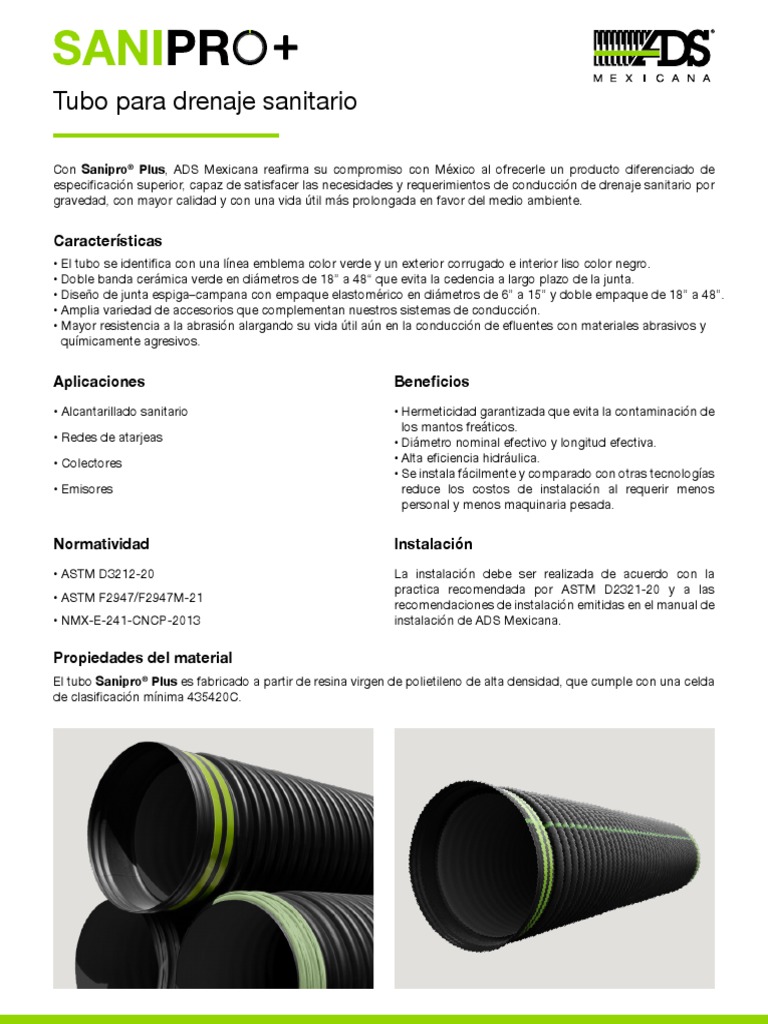 Sanipro Plus 2 | PDF | Hidrología | Ingeniería Ambiental