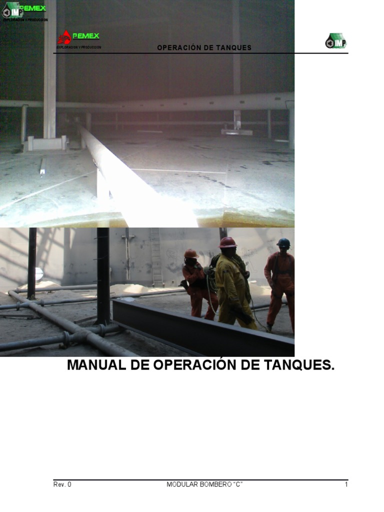 Manual de Operacion de Tanques | PDF