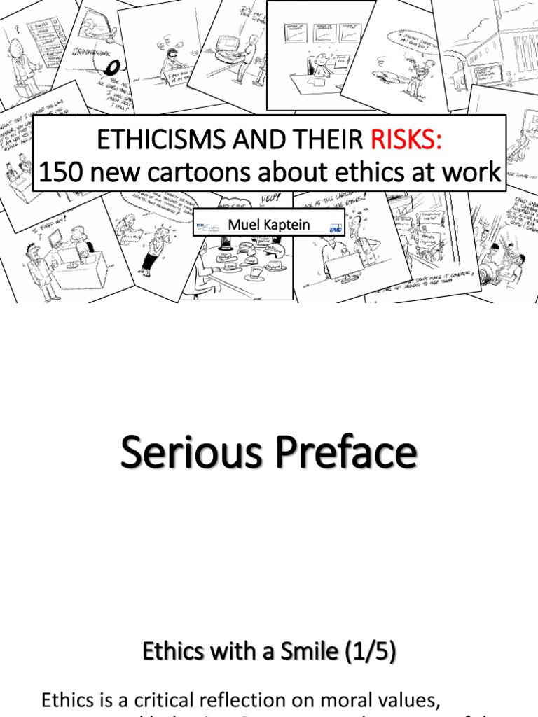 Ethicisms and Their 150 New Cartoons About Ethics at Work: Risks | PDF ...