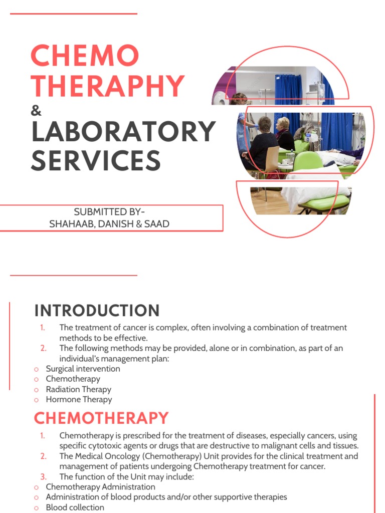 CHEMO&LAB Design | PDF | Medical Laboratory | Pathology