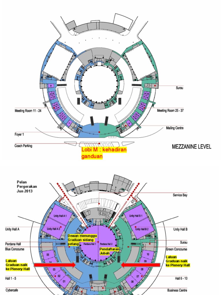 Floor Plan PICC Baru 2022 | PDF
