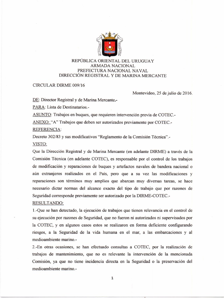 Circular Dirme 009 16 | PDF | Tecnología