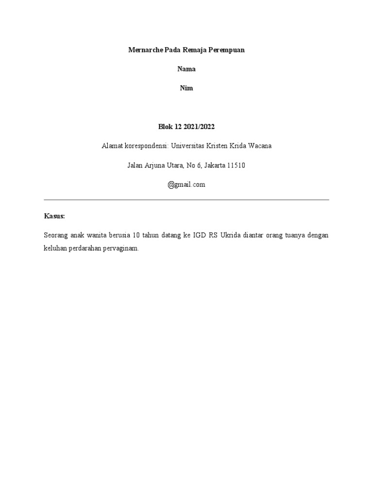 PBL PUBERTAS Fix | PDF | Ilmu Sosial