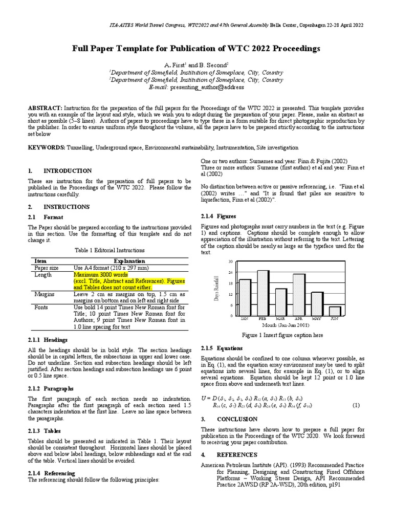 Full Paper Template For Publication of WTC 2022 Proceedings | PDF ...