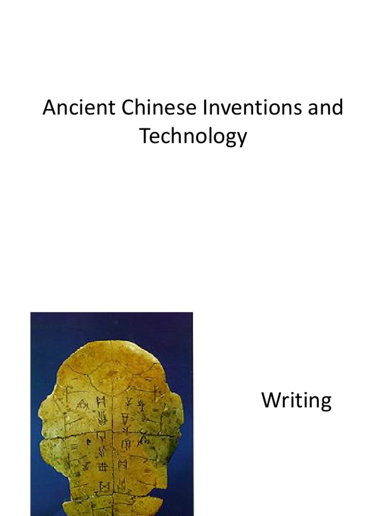 Ancient Chinese Inventions and Technology | PDF | Money | Silk