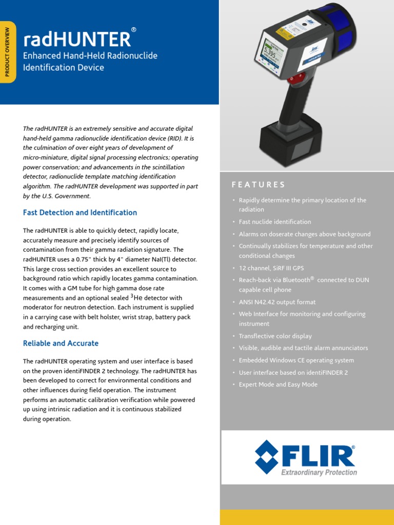 Rad Hunter | PDF | Radioactive Contamination | Radiation