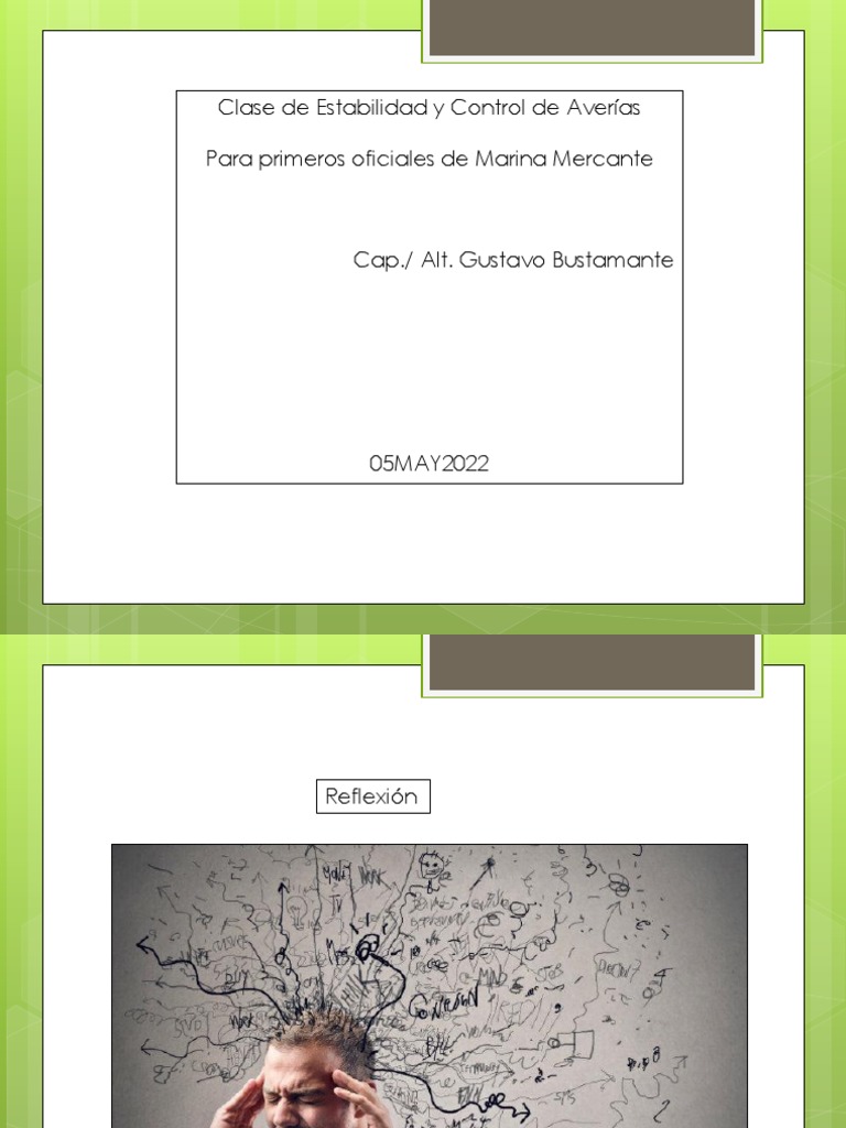 Control de Averías y Estabilidad del Buque | PDF | Buques