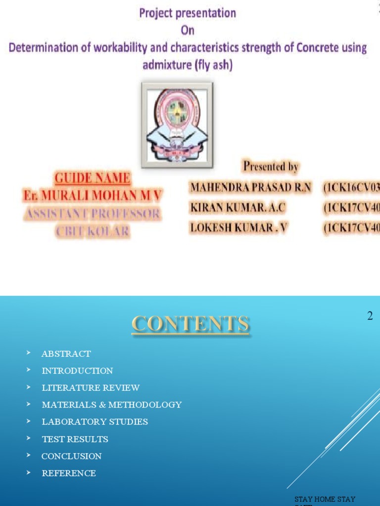 Lokesh Project | PDF | Concrete | Cement