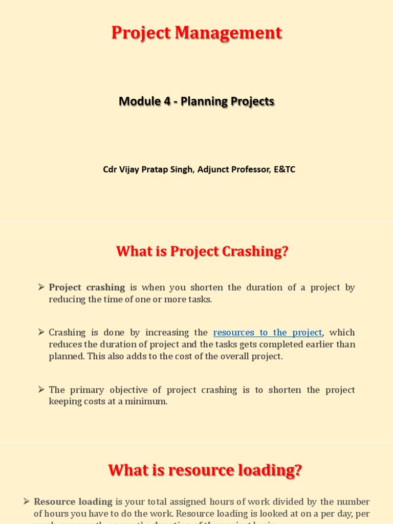 Module 4-Planning Projects | PDF | Economies | Business