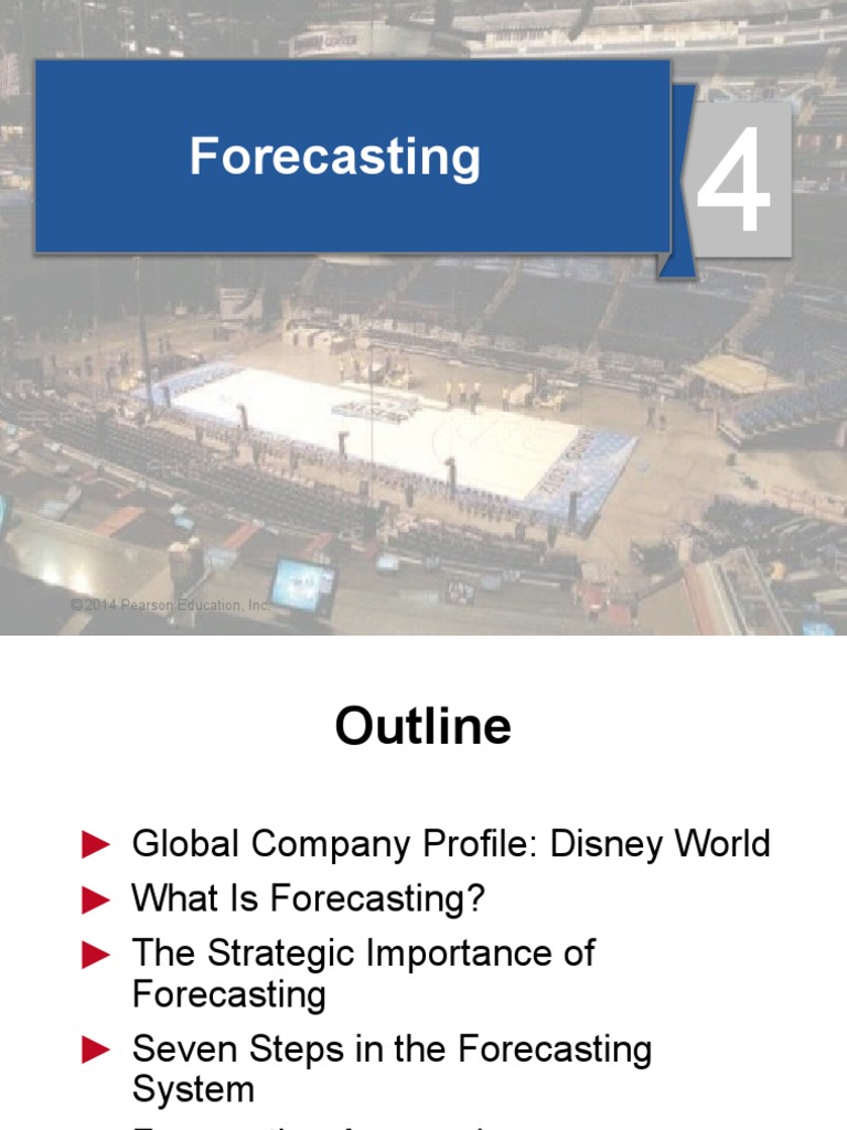 Forecasting: © 2014 Pearson Education, Inc | PDF | Forecasting | Errors And Residuals