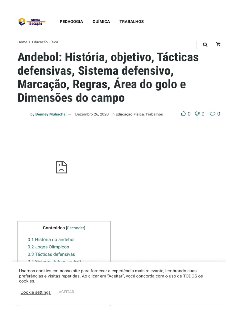 Andebol - História, Objetivo, Tácticas Defensivas, Sistema Defensivo ...