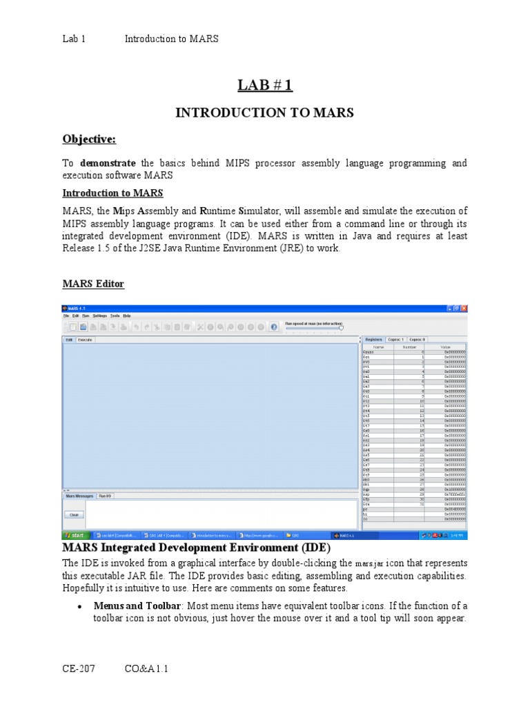 Lab 1 To 6 of Mips Assembly Language | Download Free PDF | Menu ... Lab 1 To 6 of Mips Assembly Language | Download Free PDF | Menu ...