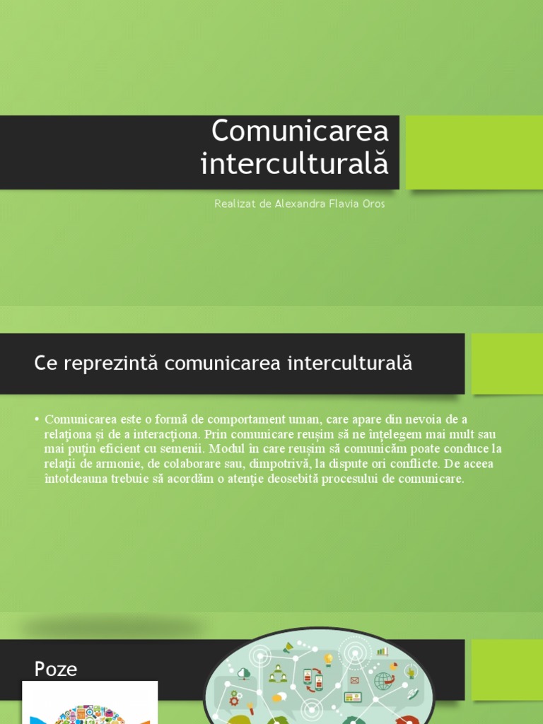 Comunicarea Interculturală | PDF