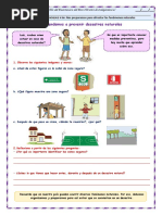 Los-Desastres-Naturales-comprension Lectora | PDF | Temblores | Tsunami