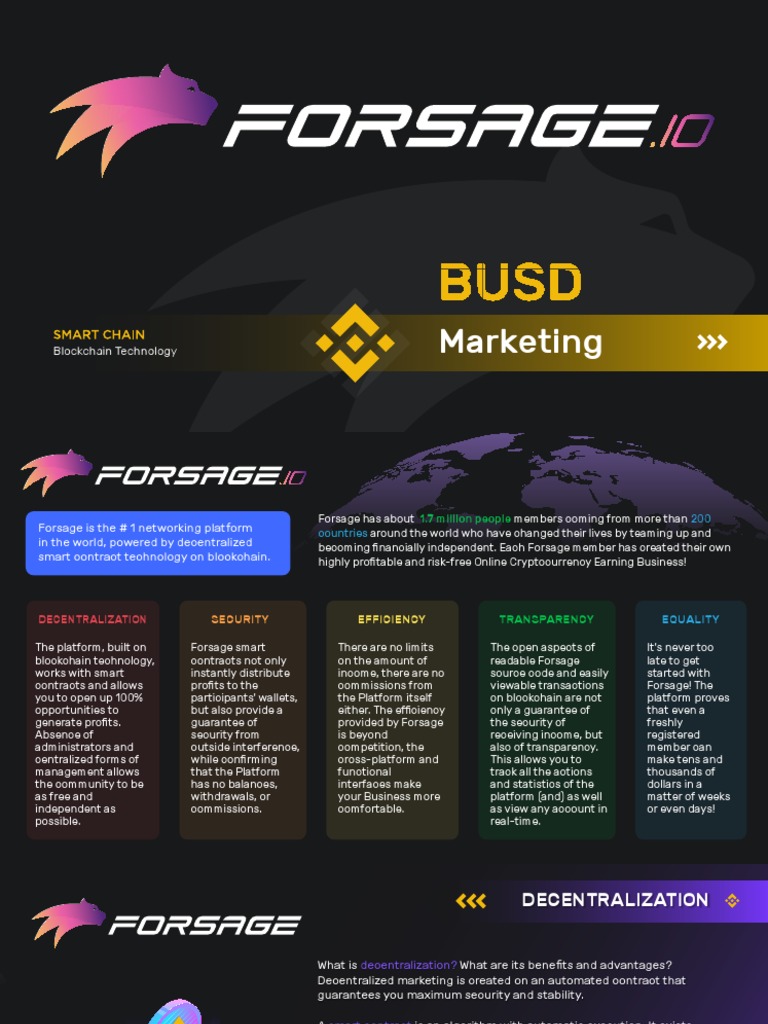 Forsage BUSD Eng | PDF