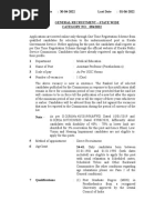 Job Seeker Registration Form | PDF | Recruitment | Résumé