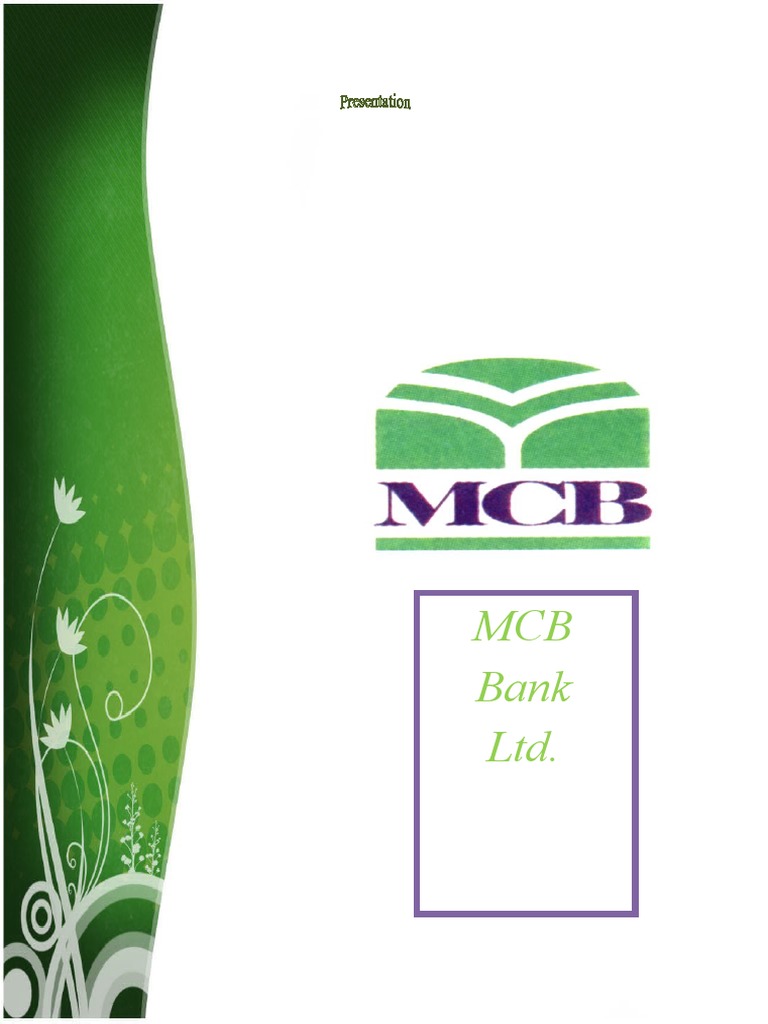 MCB Bank LTD.: Equation 1 | PDF | Transaction Account | Debit Card