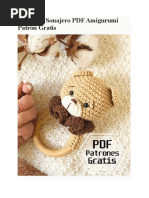 Liam Conejo Amigurumi Patron Gratis PDF | PDF | Amigurumi | Tejidos