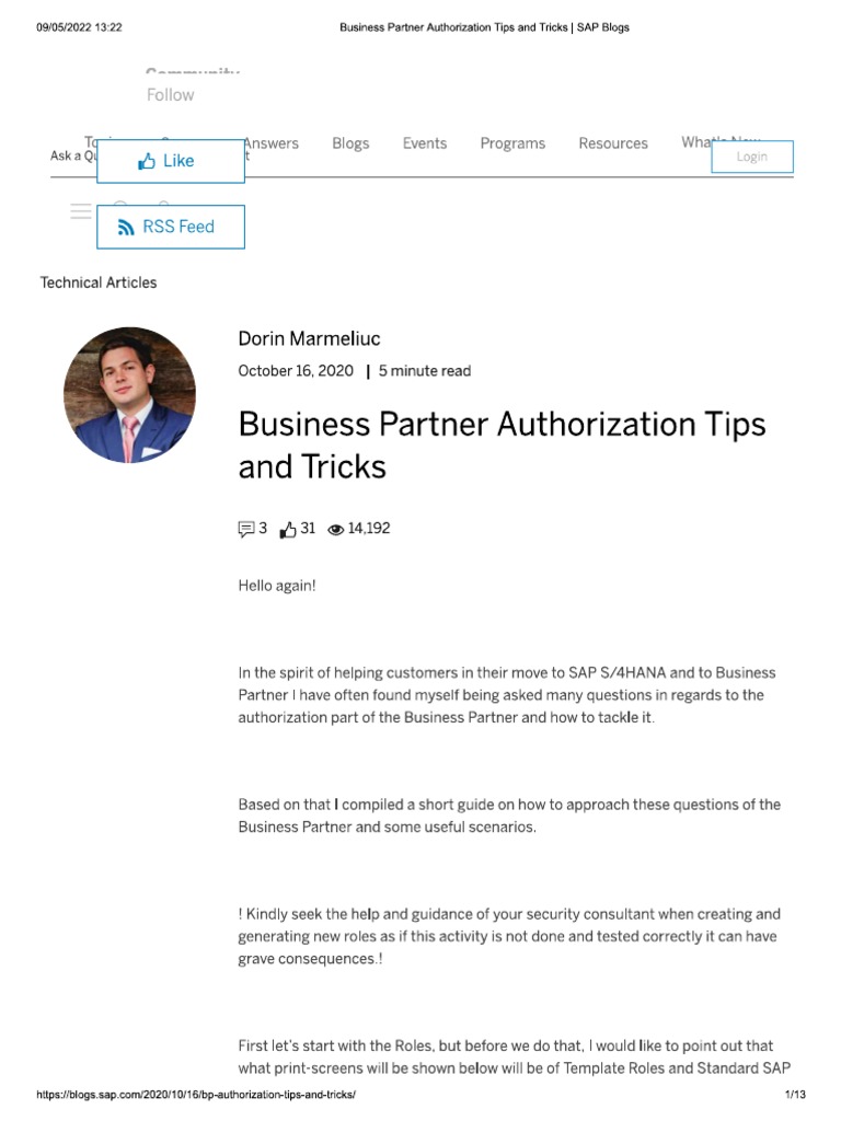 BP Authorization Tips and Tricks | PDF