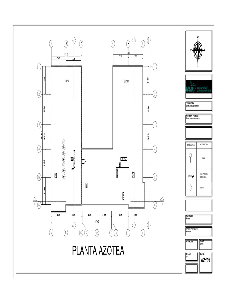 Plano de Azotea | PDF