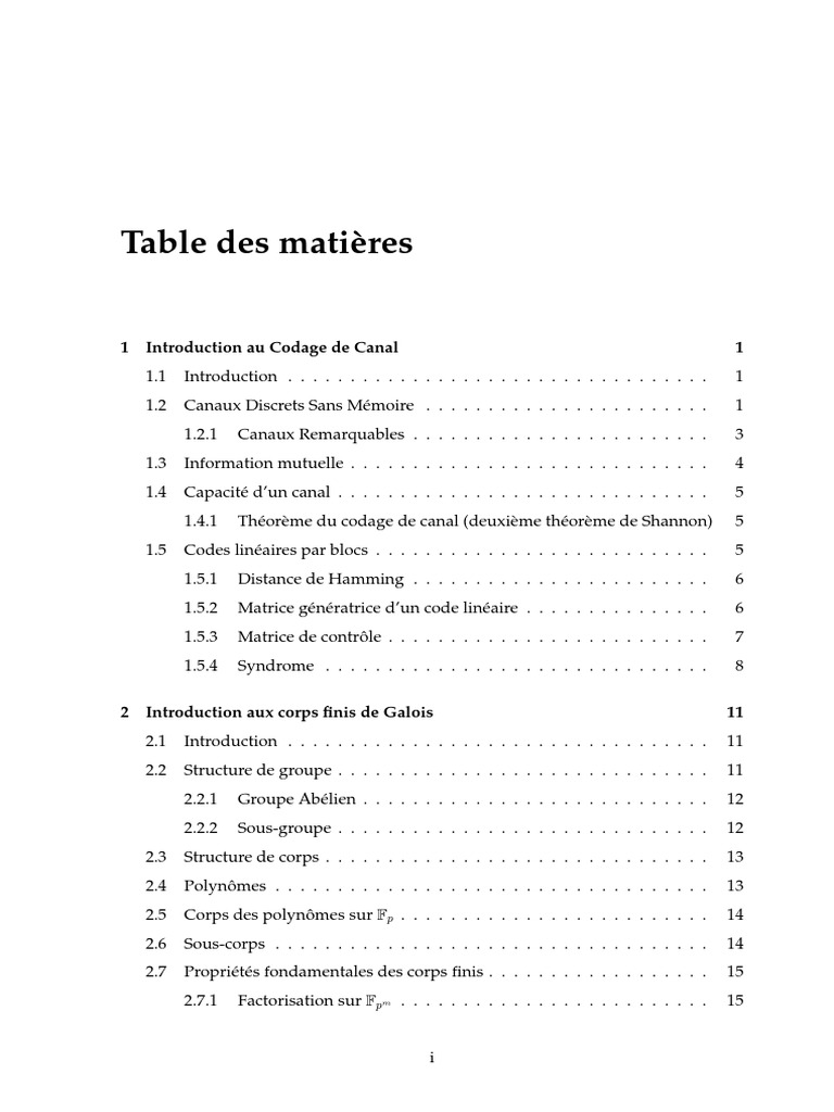 Cours Codage Et Compression | PDF