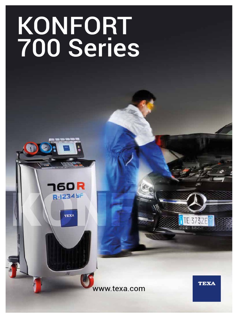 Texa Konfort Serie-700 | PDF | Air Conditioning | Vehicles