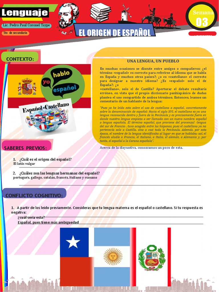 Origen y evolución del español | PDF | Lengua española | latín