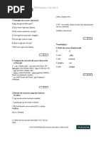 My English Lab Unit 1 - Resuelto 100% | PDF