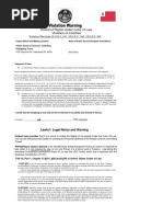 NOTICE OF CLAIM, FOR DEPRIVATION OF RIGHTS UNDER COLOR OF LAW (Copy ...