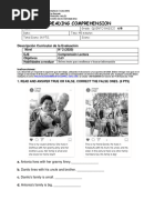 Prueba de Lenguaje y Comunicación 2do Básico (Sinónimos Antónimos) | PDF