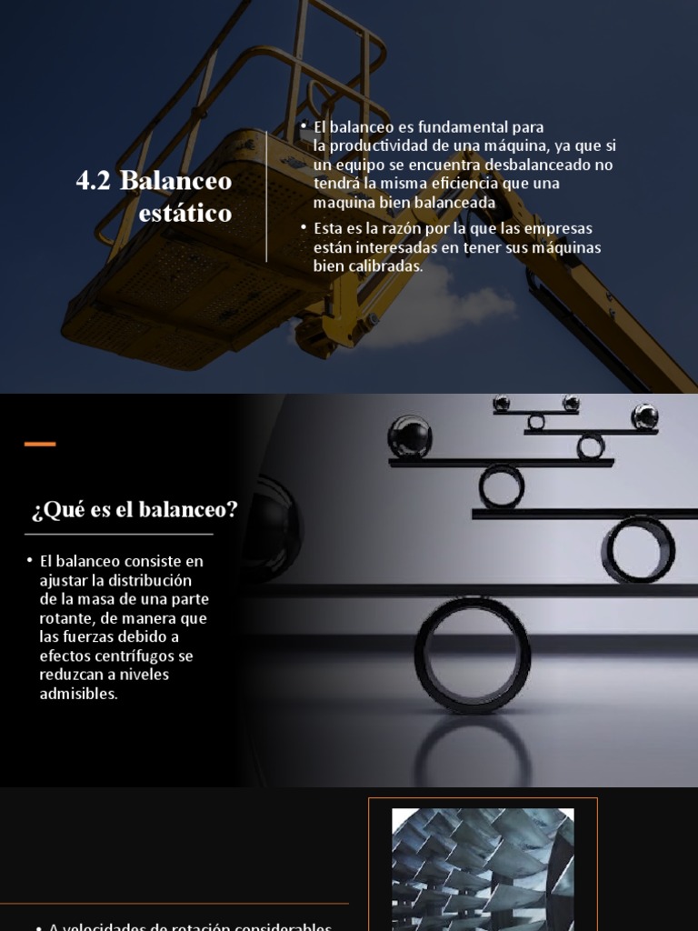 Balanceo Estático de Máquinas Rotativas | PDF | Tecnología