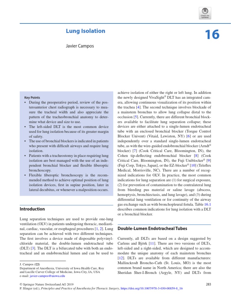 Principles and Practice of Anesthesia For Thoracic Surgery by Peter ...