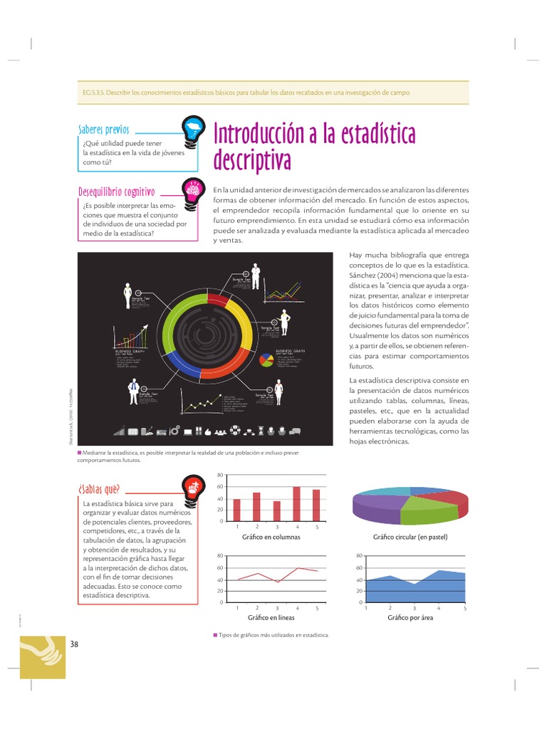 Introducción A La Estadística Descriptiva | PDF | Estadísticas | Iniciativa empresarial