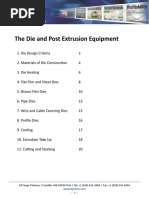 Quarterly Extruder Performance Checklist: Control Panel Barrel Heaters ...